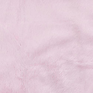 Little Me Baby-Girls Newborn Plush Stroller Blanket, Light Pink, One Size