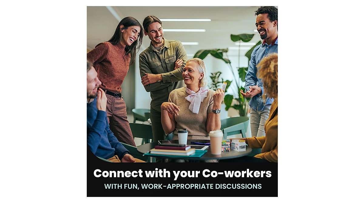 Prompta 400 Conversation Cards for Coworkers | Fun Icebreaker Game