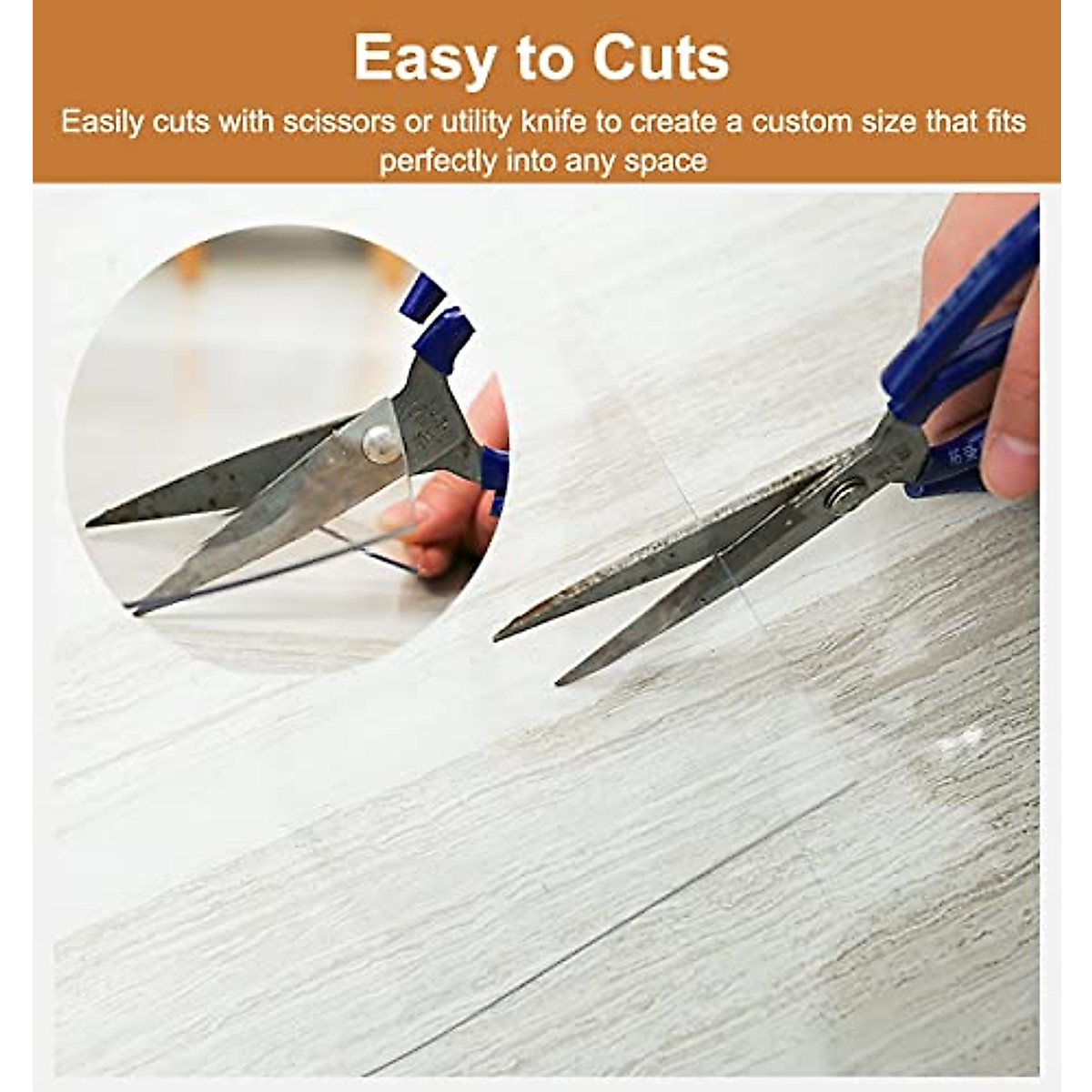 5ft/7ft/8ft/10ft/12ft/15ft/20ft Long Kitchen Floor Mats, Clear Vinyl Plastic Carpet Protector, Non-Slip Transparent Rugs, Can Be Cut ( Size : 140x250cm(4.5ftx8ft) )