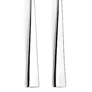 Thomas P501348 2-Piece Kitchen Dining Serving Cutlery Set, Stainless Steel, Includes Large Fork and Spoon, Easy Grip Handles, Ideal for Serving Salad, Pasta, Vegetables, Sharing Dishes