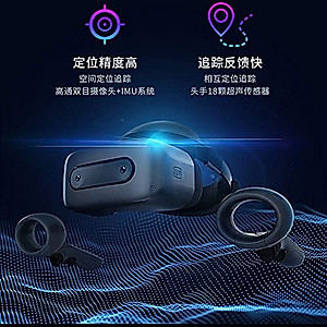 ZNBJJWCP 3D VR Glasses VR All in One Virtual Reality 3D Glasses Adjustment Immersive for Compatible