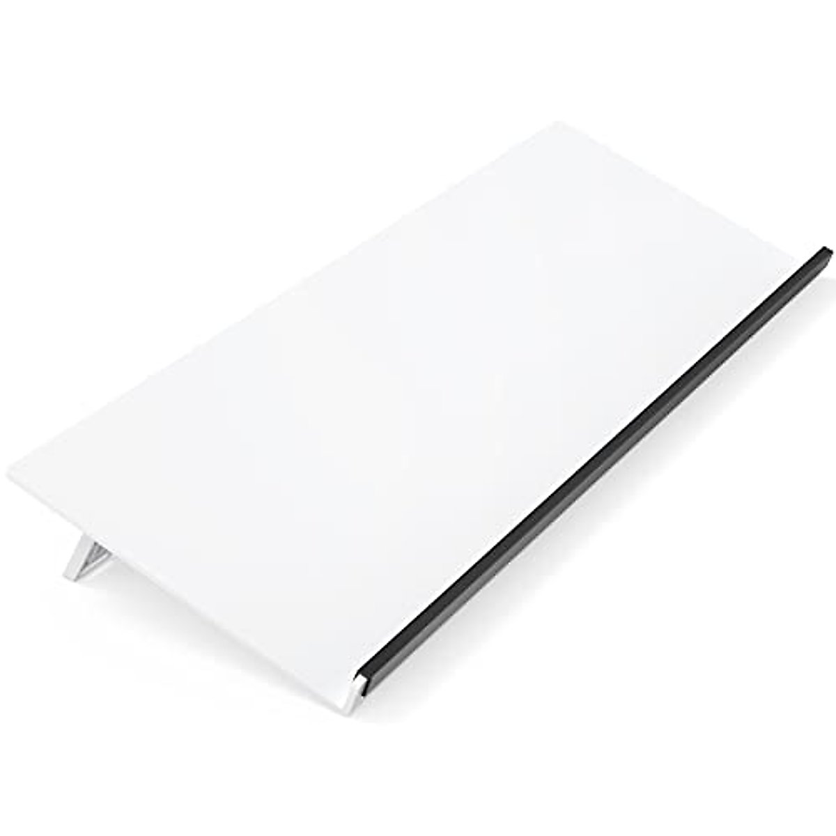 HUANUO Keyboard Stand for Desk, Ergonomic Typing Keyboard Riser with 2 Height Adjustable, Premium Acrylic Computer Keyboard Holder Keyboard Tray with Desktop Whiteboard Function & Non-Slip Pads, White