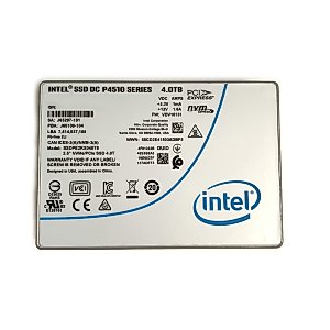 Intel 4TB SSD DC P4510 2.5 U.2 NVMe PCIe SSDPE2KX040T8 SSDPE2KX040T801 Solid State Drive for Dell HP Lenovo Supermicro