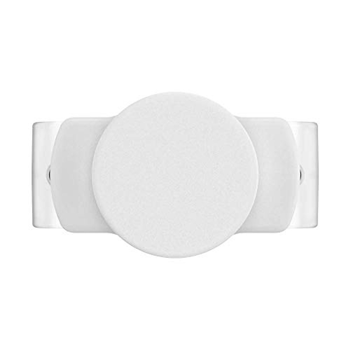 PopSockets Phone Grip Slide for Phones and Cases, Sliding Phone Grip with Expanding Kickstand - White