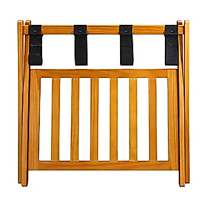 Casual Home Luggage Rack, Honey Oak (New)