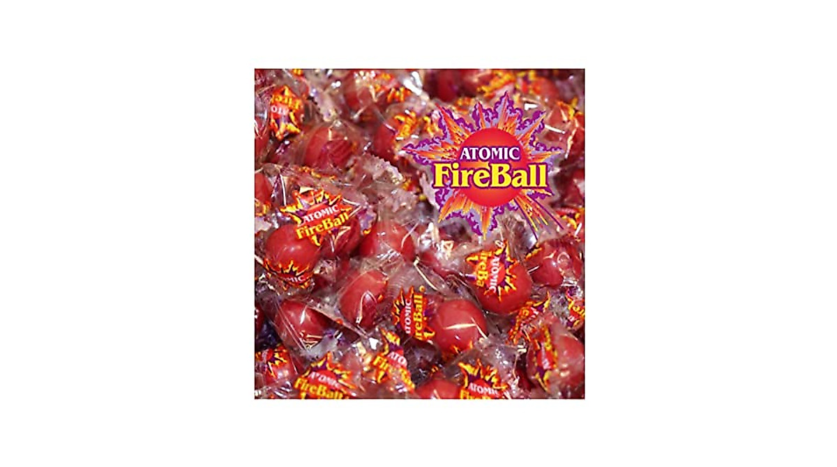 Atomic Fireballs - Hot Cinnamon Candy Bulk 1 LB | Spicy & Fiery