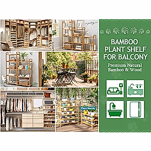 ZHIJXFAVO Wooden Shoe Rack for Closet | 3 Tier Wood and Bamboo Shoe Shelf | Shoe Storage Orgnizer for Enterway Hallway Bathroom Balcony | Easy to Assemble & Space Saving