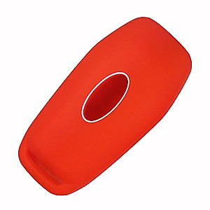 Coolbestda 2Pcs Silicone Key Fob Cover Case Protector Remote Skin Holder for 2015 2016 2017 Ford EXPLORER Edge MUSTANG F-150 FUSION LINCOLN MKZ MKC M3N-A2C31243300
