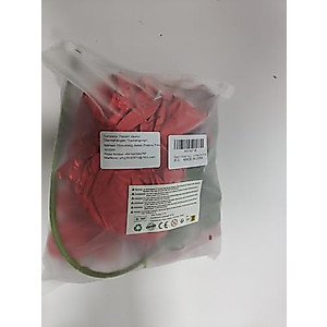 Valentines Day Decoration 1000 Red Rose Petals 50 Heart Candle 20 Heart Balloons LOVE Balloon for Anniversary Wedding Birthday Party Decor Romantic Decorations Special Night for Him Her