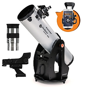 Celestron–StarSense Explorer 10-inch Dobsonian Smartphone App-Enabled Telescope – Works with StarSense App to Help You Find Nebulae, Planets & More –10-inch DOB Telescope – iPhone/Android Compatible