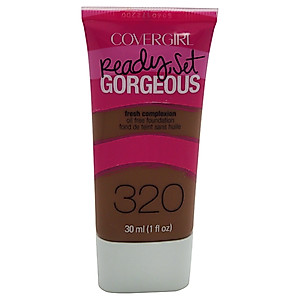 COVERGIRL Ready Set Gorgeous Foundation Soft Sable 320, 1 oz (packaging may vary)