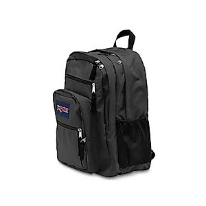 JanSport Laptop Backpack - Computer Bag with 2 Compartments, Ergonomic Shoulder Straps, 15” Laptop Sleeve, Haul Handle - Book Rucksack - Forge Grey