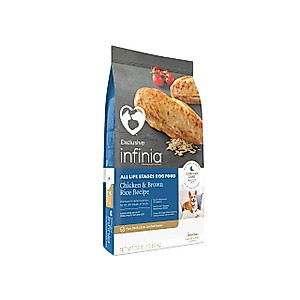 Infinia | All Life Stages Dog Chicken & Brown Rice Comfort Care Digestive Dog Food | 30 Pound (30 LB) Bag