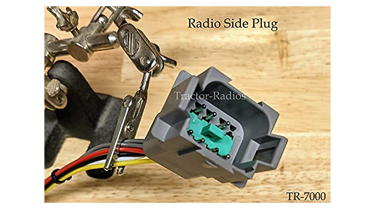 Caterpillar Tractor Radio 12V Bluetooth Plug & Play