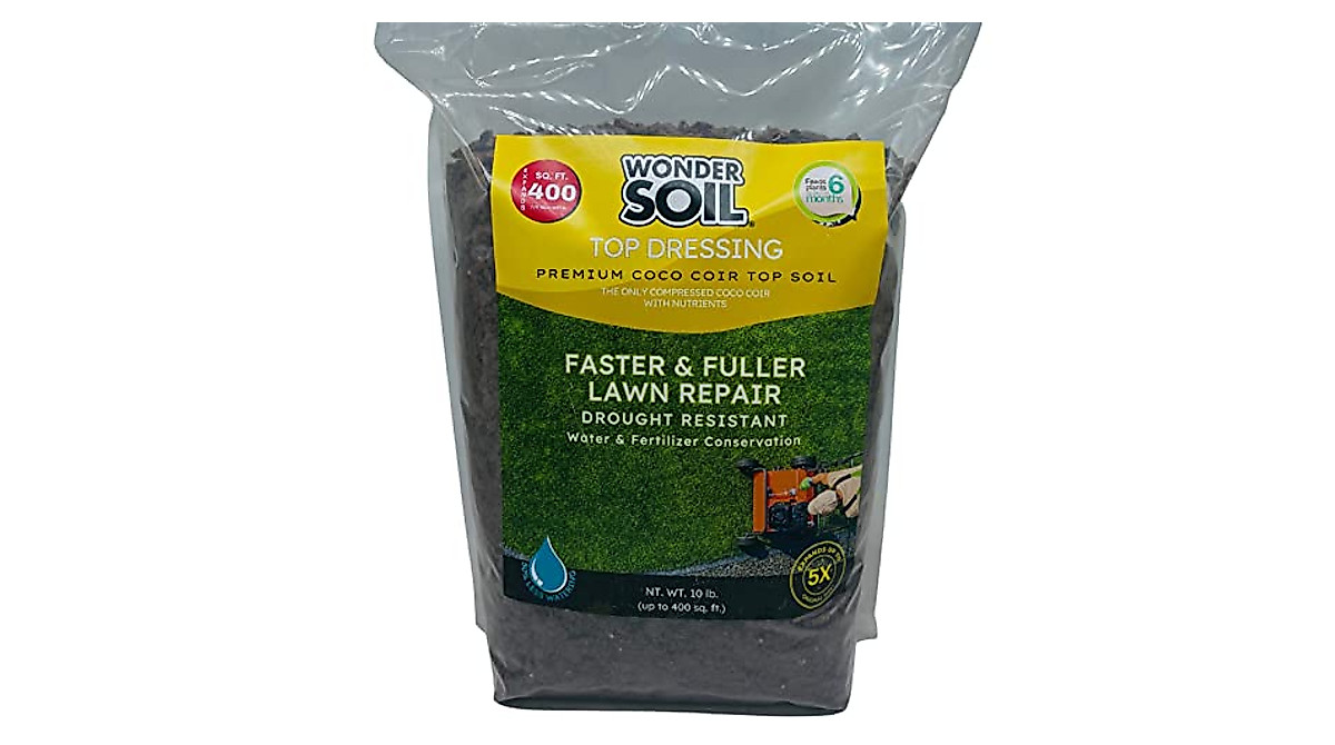 Grow Greener, Thicker Lawns with Premium Coir Top Dressing