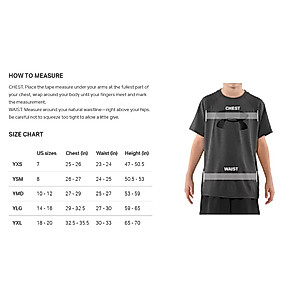 Under Armour Boys' HeatGear Armour Long-Sleeve T-Shirt , Black (001)/Pitch Gray , X-Small