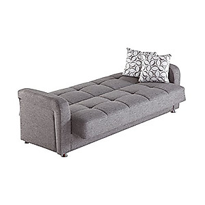 ISTIKBAL Multifunctional Furniture VISION Collection (Sofa Sleeper) DIEGO GRAY