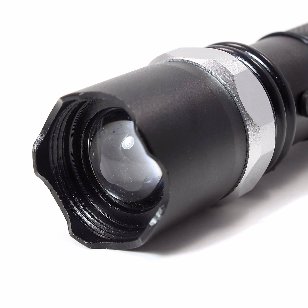 ASR Federal 300 Lumens Adjustable LED Flashlight Set with Rechargeable Batteries and Traffic Wand, 10pc