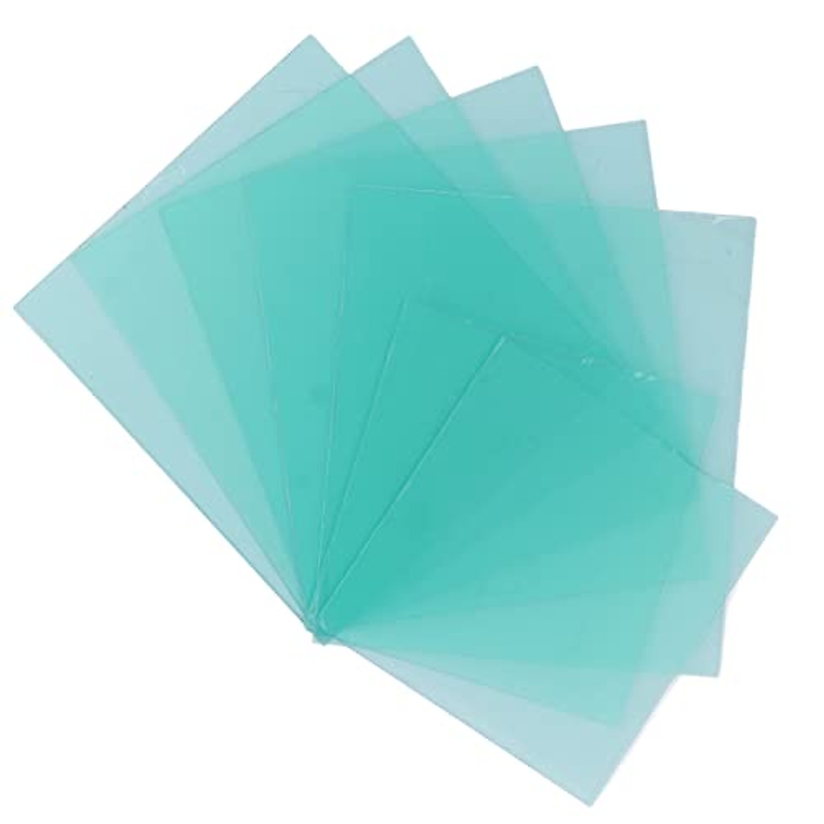 Welding Helmet Transparent Protective Plate Spare Lens Set with 5PCS Outer Welding Helmet Lens and 2PCS Inner Welding Helmet Lens,Compression Resistance PC Welding Replacement Lens for Welder