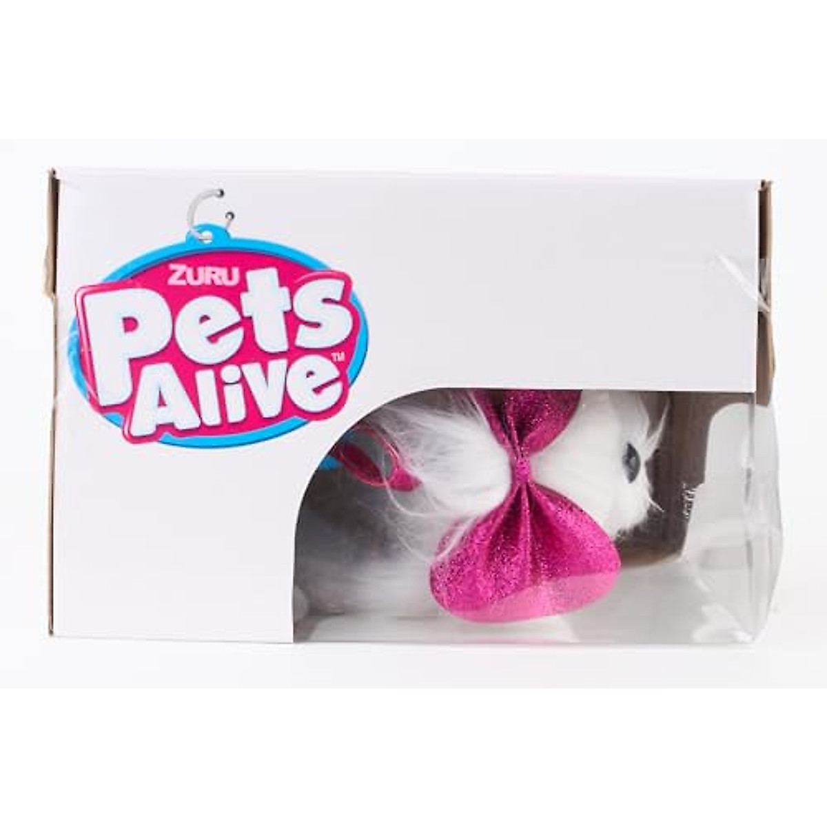 Pets Alive Lil' Paw The Walking Puppy by ZURU Interactive Dog That Walk, Waggle, and Barks, Interactive Plush Pet, Electronic Leash, Soft Toy for Kids and Girls