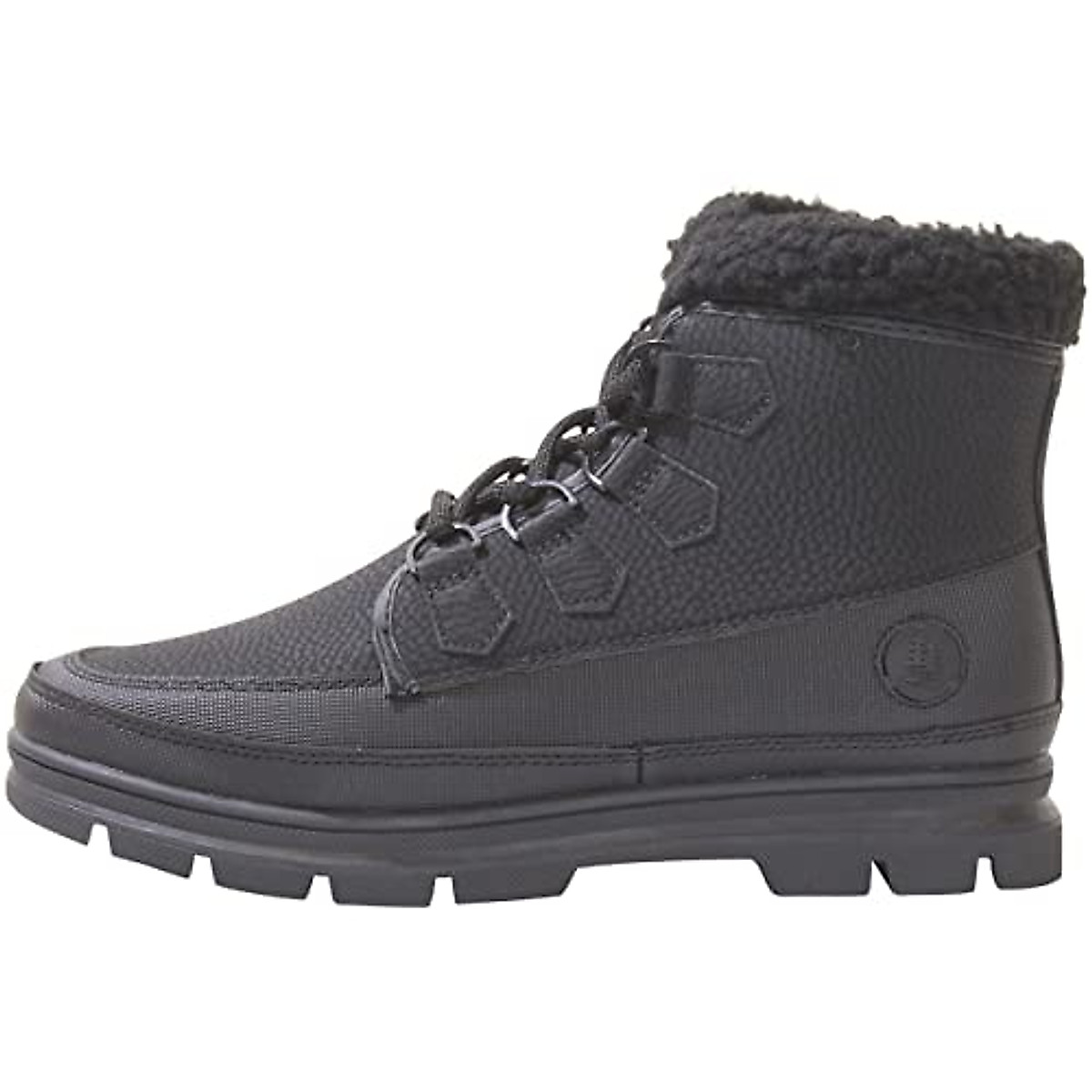 Bass Mens Ridgeback WX Outdoor Rugged Hiking Boot, Black, 10 M