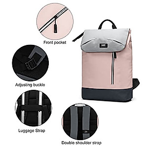 BUBM Laptop Backpack,School College Backpack for Women Fashion Backpack Fits 14Inch Notebook, Backpack storage for travel