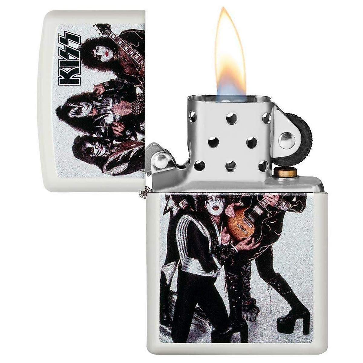 Zippo Kiss Pocket Lighter, White, One Size