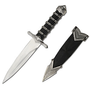 BladesUSA RG-6002 Medieval Knife 11.75-Inch Overall black