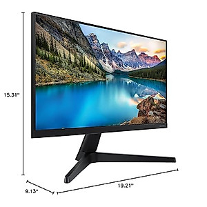 SAMSUNG T37F Series 22-Inch FHD 1080p Computer Monitor, 75Hz, IPS Panel, HDMI, Display Port, VESA Compatible, 3 Yr WRNTY (LF22T374FWNXGO)