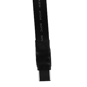 Dciustfhe USB 3.1 Type C to Type C Extension Cable 90 Degree FPC FPV Ribbon Flat USB C Cable 3A 10Gbps EMI Shielding,10cm