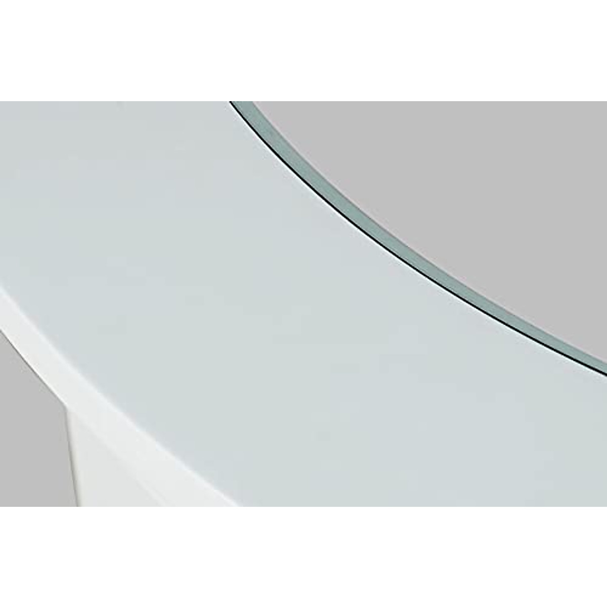 Jofran Inc. Urban Icon 42" Round Glass Inlay Dining Table