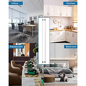 Bug Zapper Replacement Bulb Light Tube 10W for 20W Electronic Bug Zapper, T8 Bulbs for Indoor Outdoor Mosquito Zapper Lamp (4 Pack)