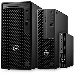 Dell OptiPlex 3000 3090 Desktop Computer - Intel Core i5 10th Gen i5-10505 Hexa-core (6 Core) 3.20 GHz - 8 GB RAM DDR4 SDRAM - 256 GB M.2 PCI Express NVMe SSD - Tower - Black