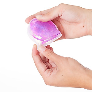 Creativity for Kids Resin Fidget Shakers - Create 3 Sensory Keychains, DIY Crafts for Kids Age 8-10+, Neon, 3" x 3"