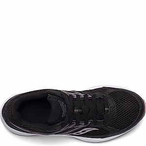 Saucony Women's Cohesion 14 Running Shoe, Black/Pink, 8.5