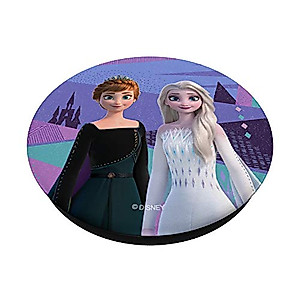 Disney Frozen 2 Queen Anna and Snow Queen Elsa Arendelle PopSockets PopGrip: Swappable Grip for Phones & Tablets