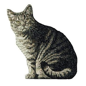 Manual Cat Shaped Pillow, 11 X 16-Inch
