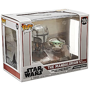 Funko Pop! Star Wars Moment: The Mandalorian - The Mandalorian with The Child