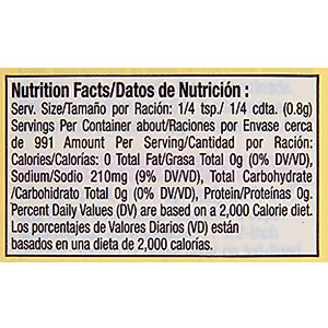 McCormick Coarse Grind Garlic Salt With Parsley, 28 oz