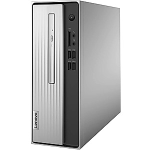 Lenovo IdeaCentre 3 07ADA SFF Desktop, AMD Athlon Silver 3050U 2.3GHz, 4GB Memory, 1TB HDD, DVD-RW, WiFi + BT, Windows 10 Home, Silver
