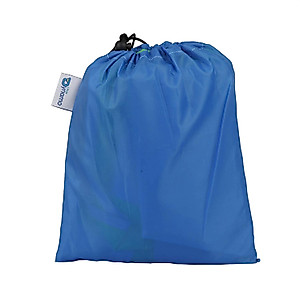 Little Dynamo Parachute Toys for Kids with 8 Handles 12ft - Gym Class Rainbow Color Parachute for Cooperative Group Play - Waterproof and Reinforced Stitching