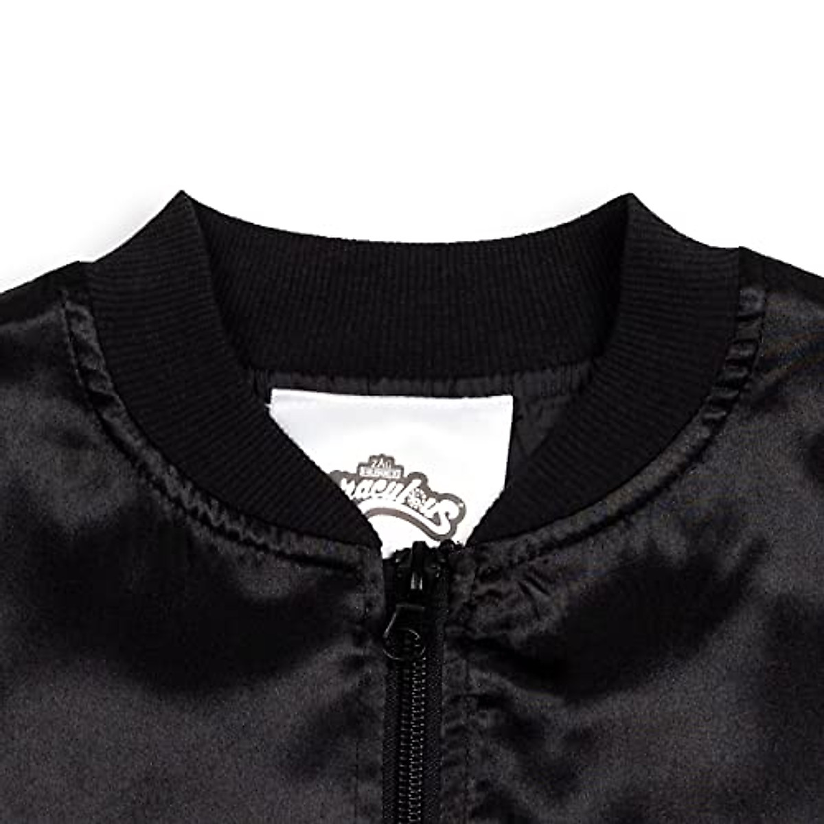 Miraculous Ladybug Little Girls Zip-up Bomber Jacket Red/Black 6-6X