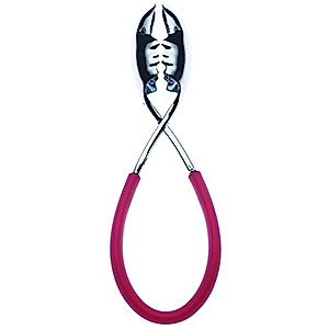 Casa Bugatti Kiss Salad Tongs, Red