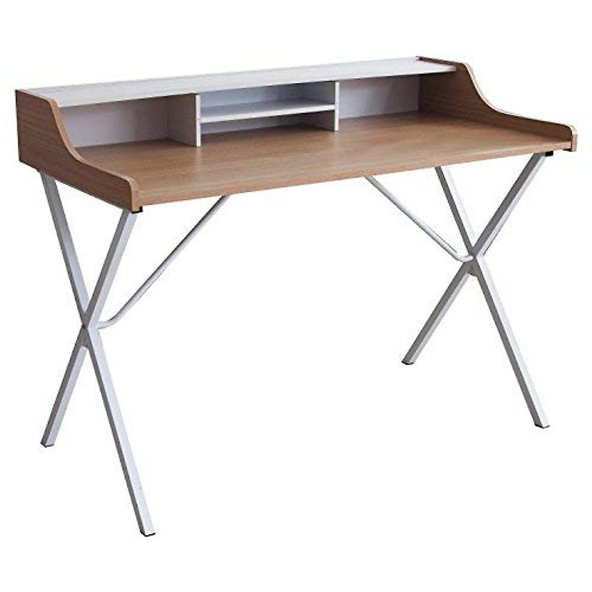 Christopher Knight Home Aalto Computer Desk, Oak / White Melamine