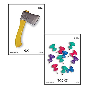 Super Duper Publications | Webber® Photo Phonology Initial Consonant Deletion Minimal Pair Card Deck | Educational Learning Resource for Children