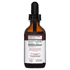 Liquid B12 Vitamin Sublingual – All-Natural Liquid Vitamin Vegan B12 Drops – Non-GMO Adenosylcobalamin Methylcobalamin B12 Supplement – Boost Your Immune System, Metabolism, Energy and Focus!