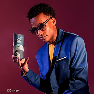 Disney Tim Burton’s The Nightmare Before Christmas Bluetooth Speaker- Jack and Sally Splashproof Wireless Speaker W/ 3 Hrs Playtime/SD Slot/FM Radio- Jack Skellington Gifts for Women, Men and All Fans