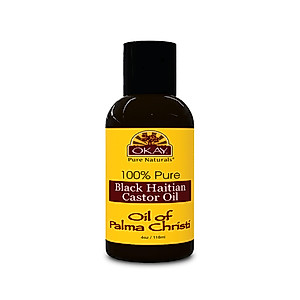 OKAY BLACK HAITIAN CASTOR OIL 4oz / 118ml