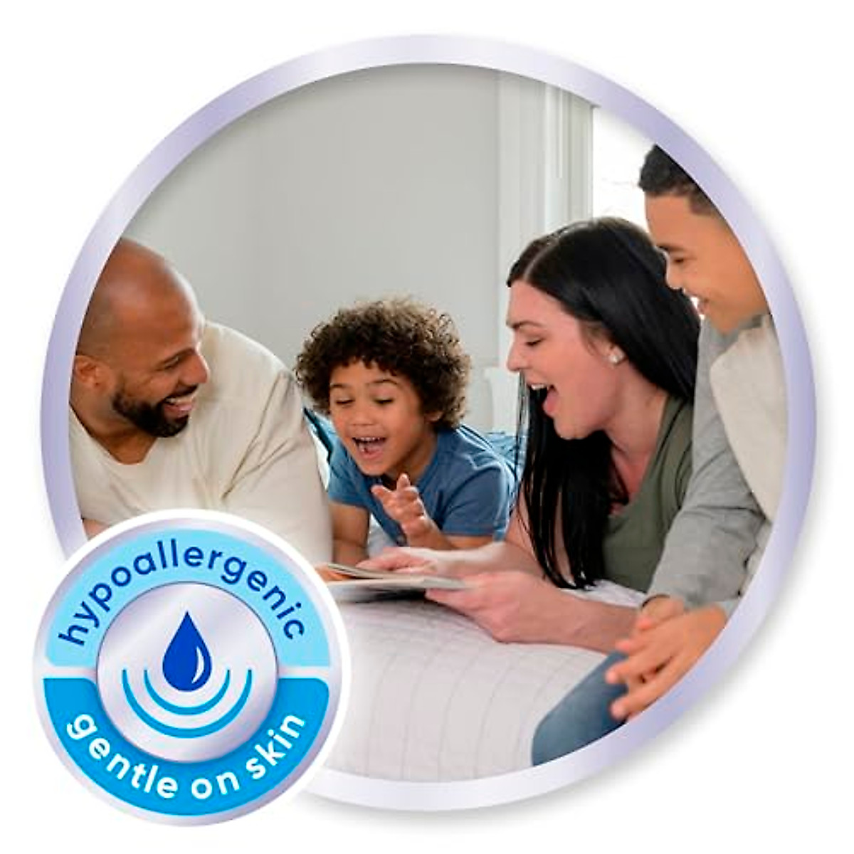 All Mighty Pacs Laundry Detergent, Free Clear for Sensitive Skin, Tub, 60 Count