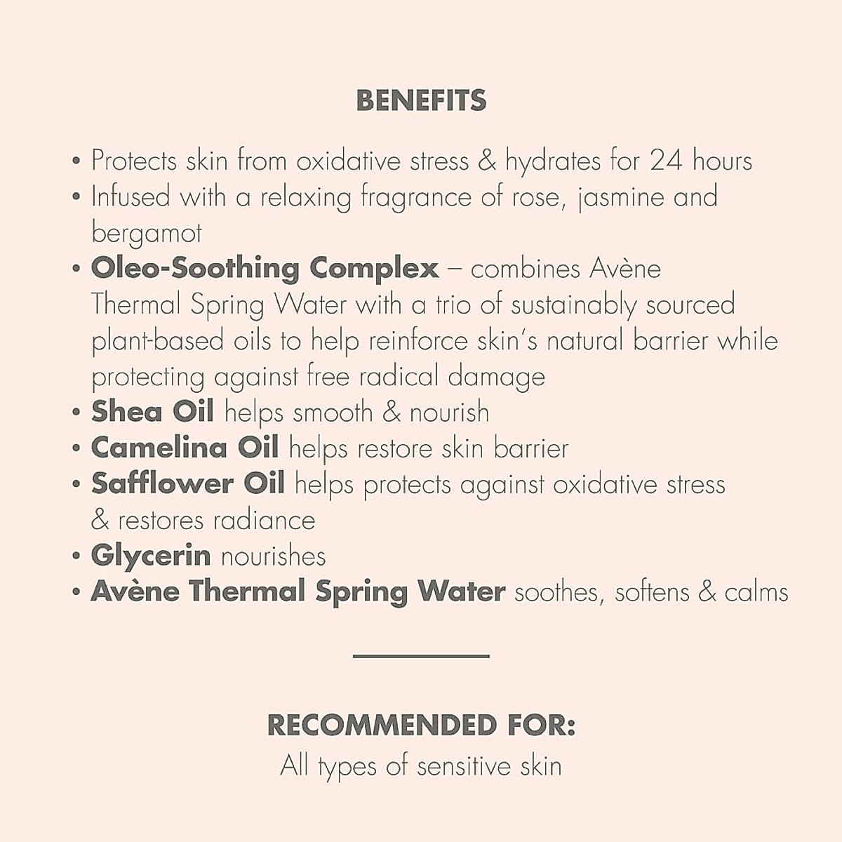 Avene Moisturizing Melt-in Balm, Shea Oil Body Butter, Non-Greasy, Non-Sticky, Quick Absorbing, 8.4 Oz